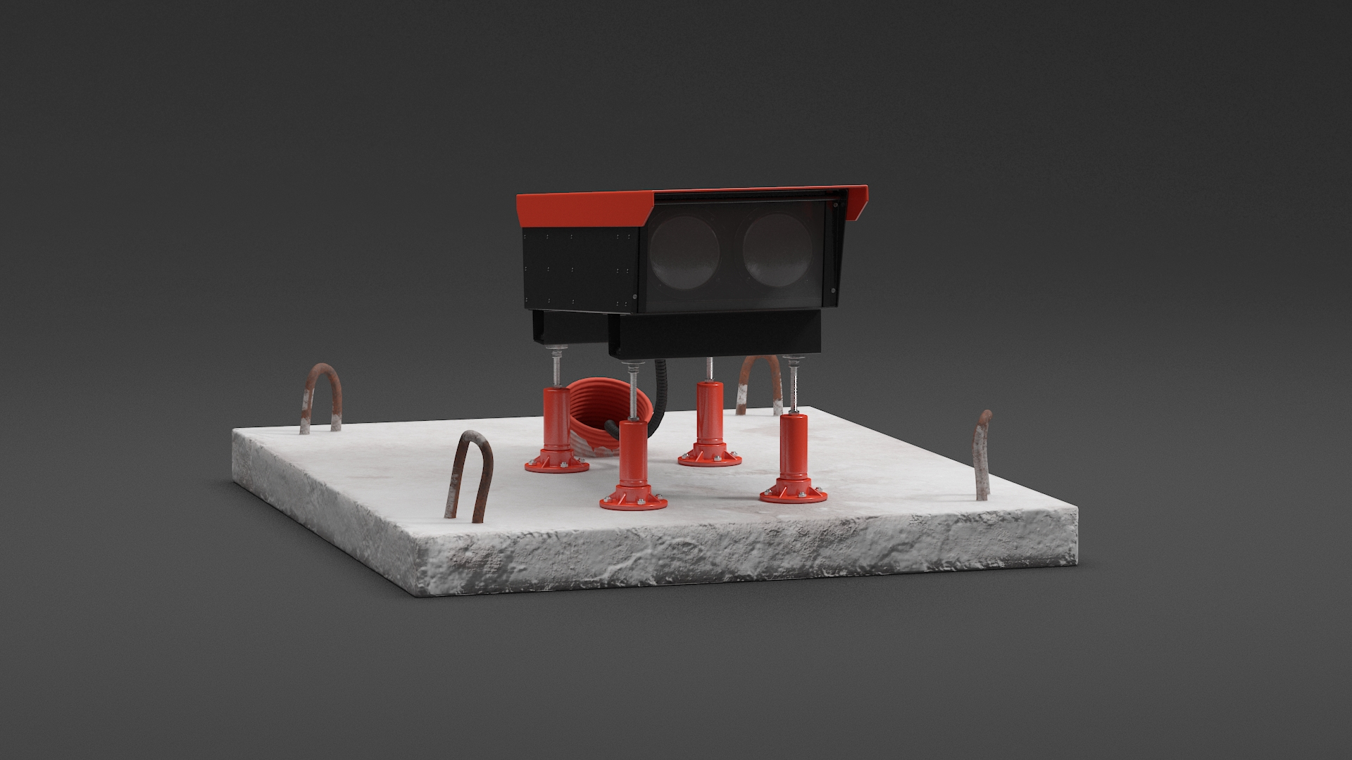 Airfield Path Indicator Lighting 3D Model - TurboSquid 2058173