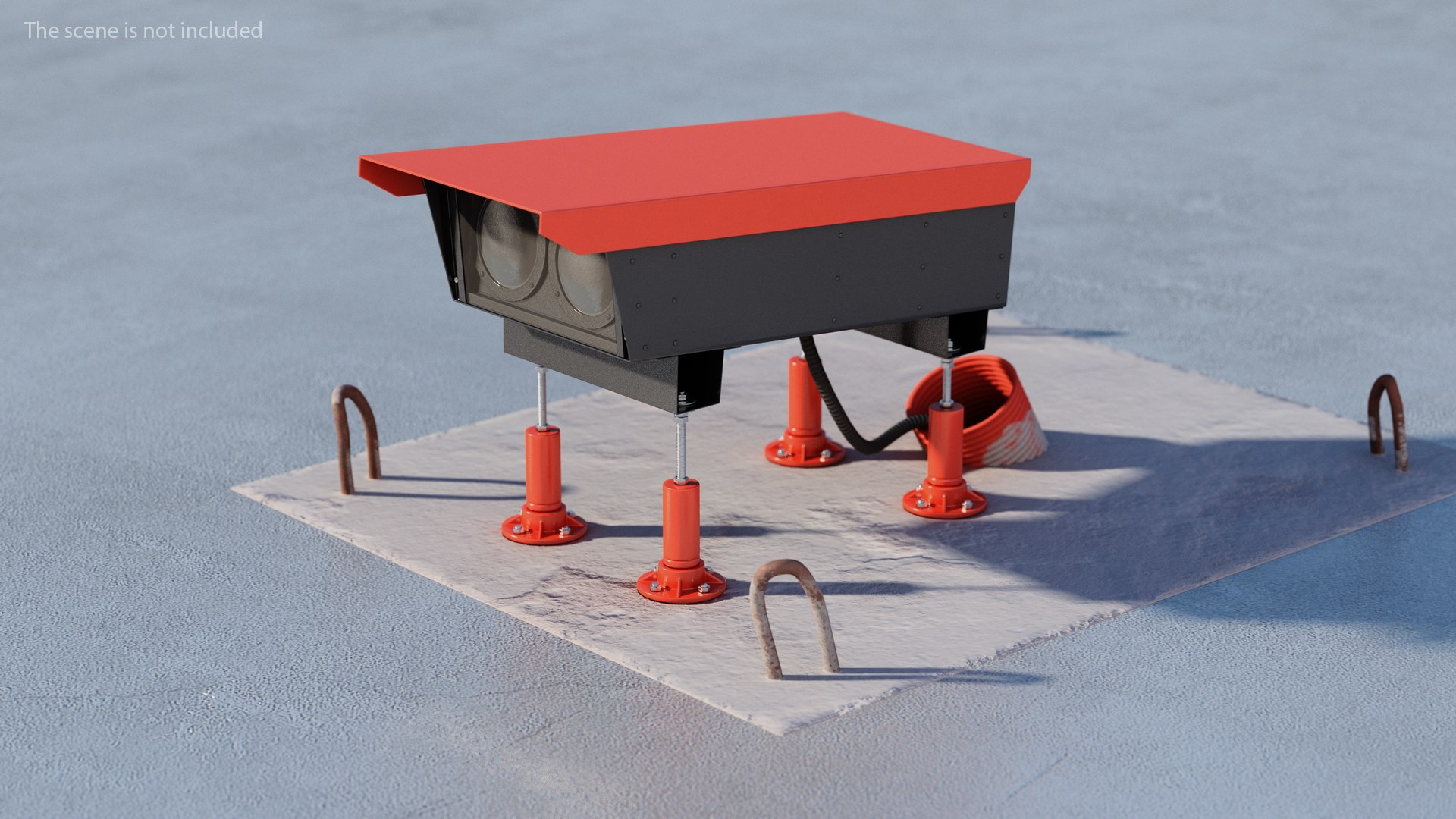 Airfield Path Indicator Lighting 3D Model - TurboSquid 2058173