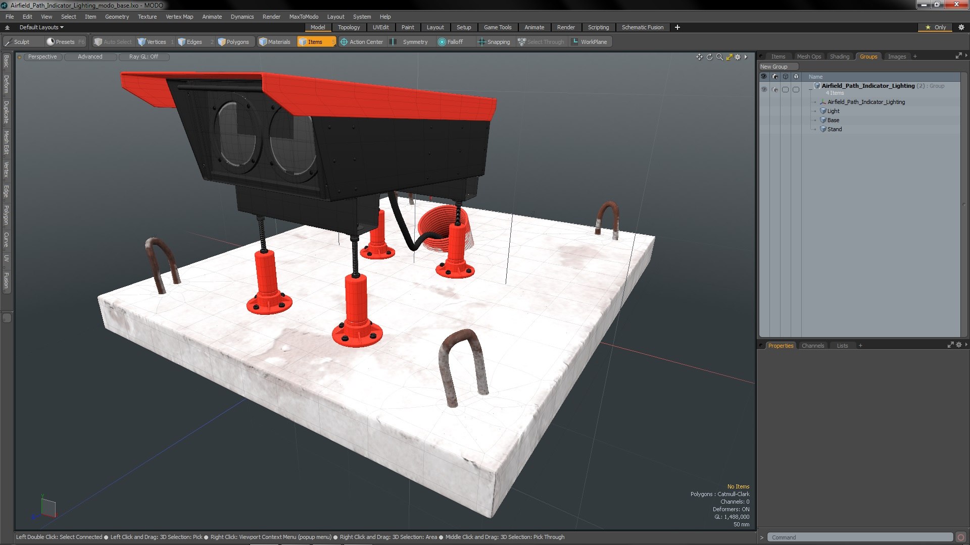 Airfield Path Indicator Lighting 3D Model - TurboSquid 2058173