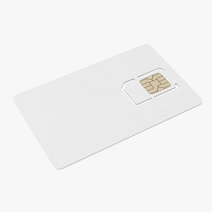 3D Sim Card Models - Browse & Download Formats - TurboSquid