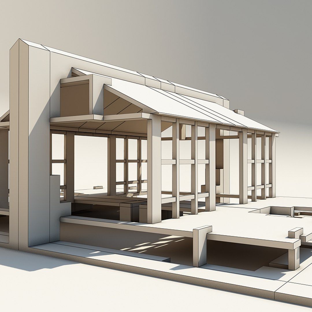 Complex Structure 3d Model