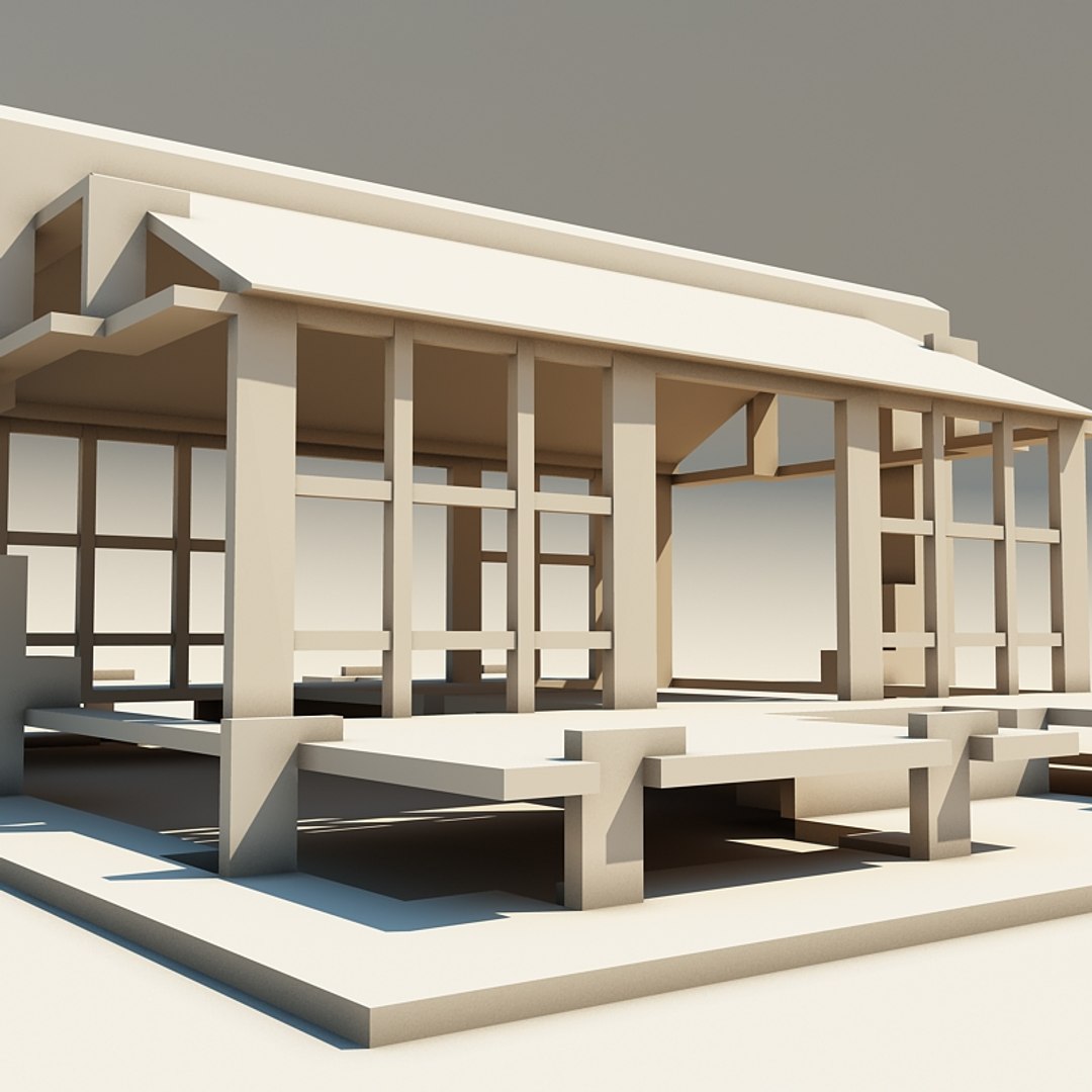 Complex Structure 3d Model