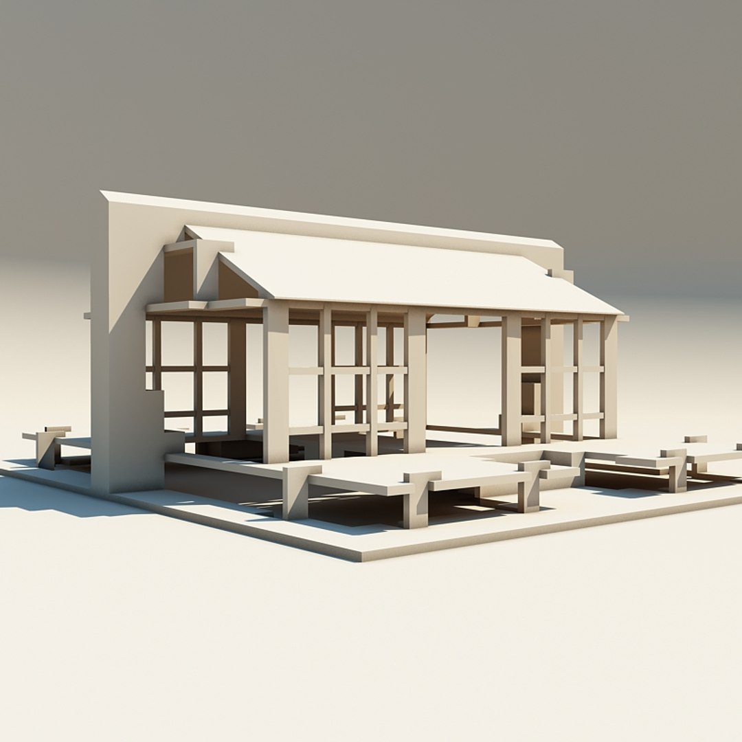 Complex Structure 3d Model