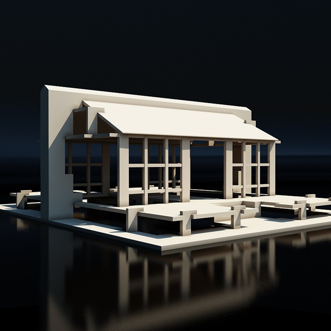 Complex Structure 3d Model