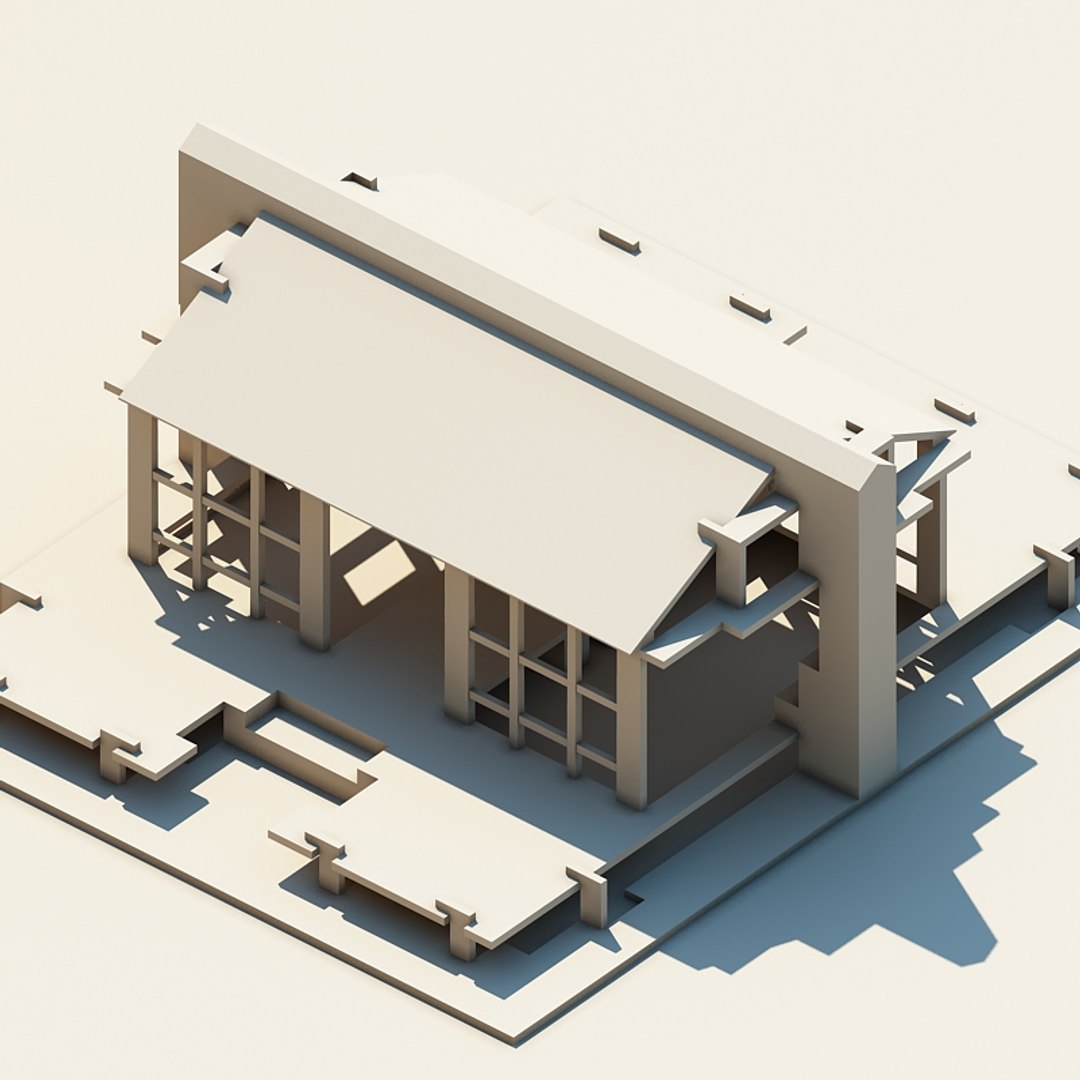 Complex Structure 3d Model