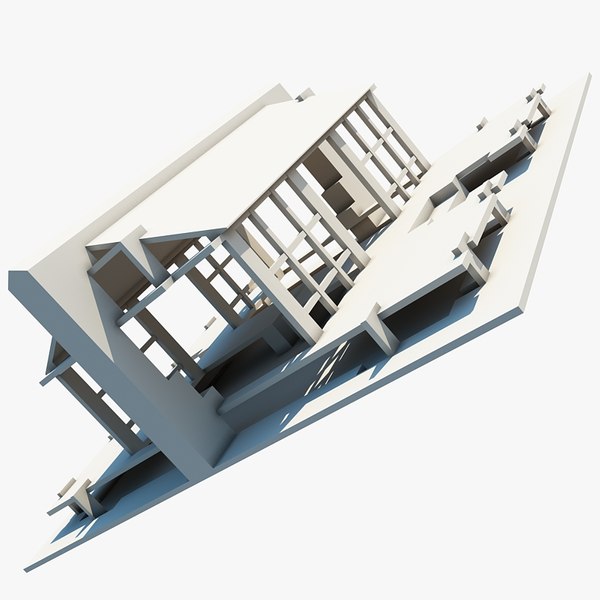 complex structure 3d model