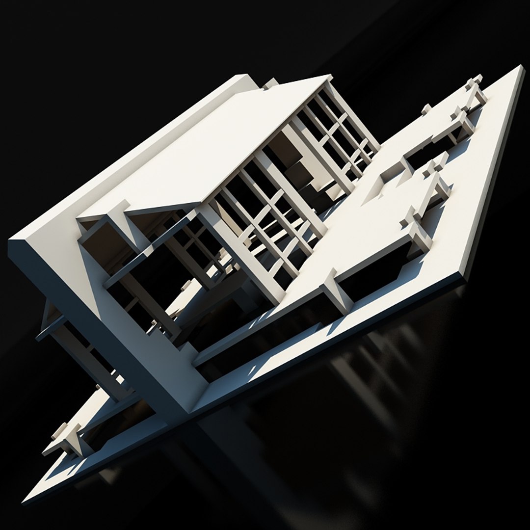 Complex Structure 3d Model