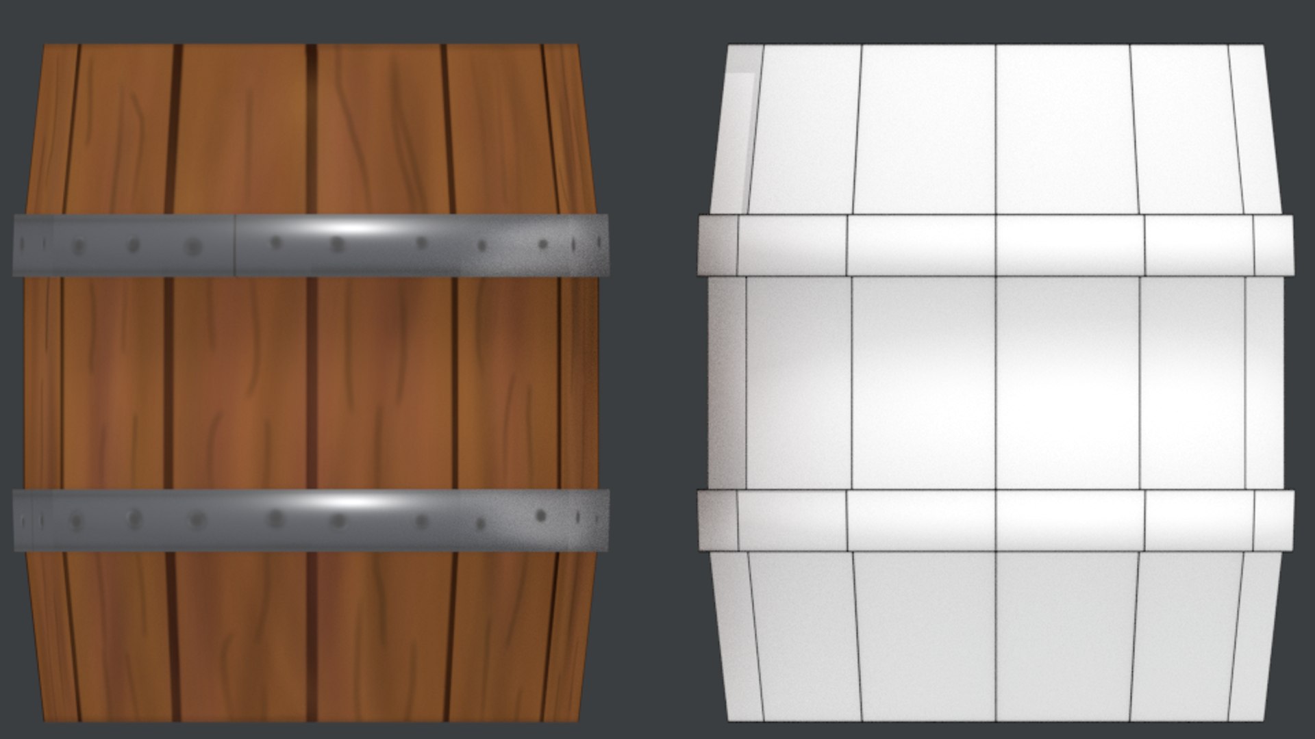 Barrel Asset 3D Model - TurboSquid 1340575