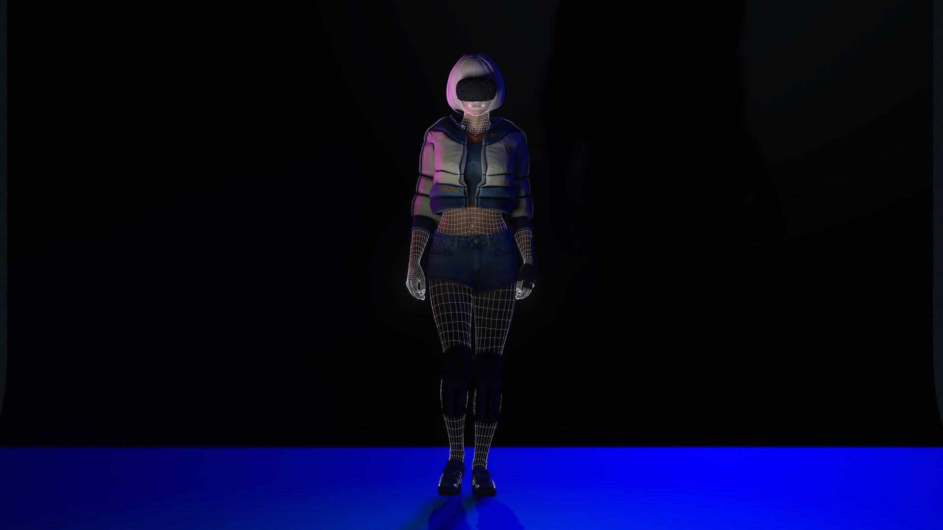 3D VR Girl - TurboSquid 2205184