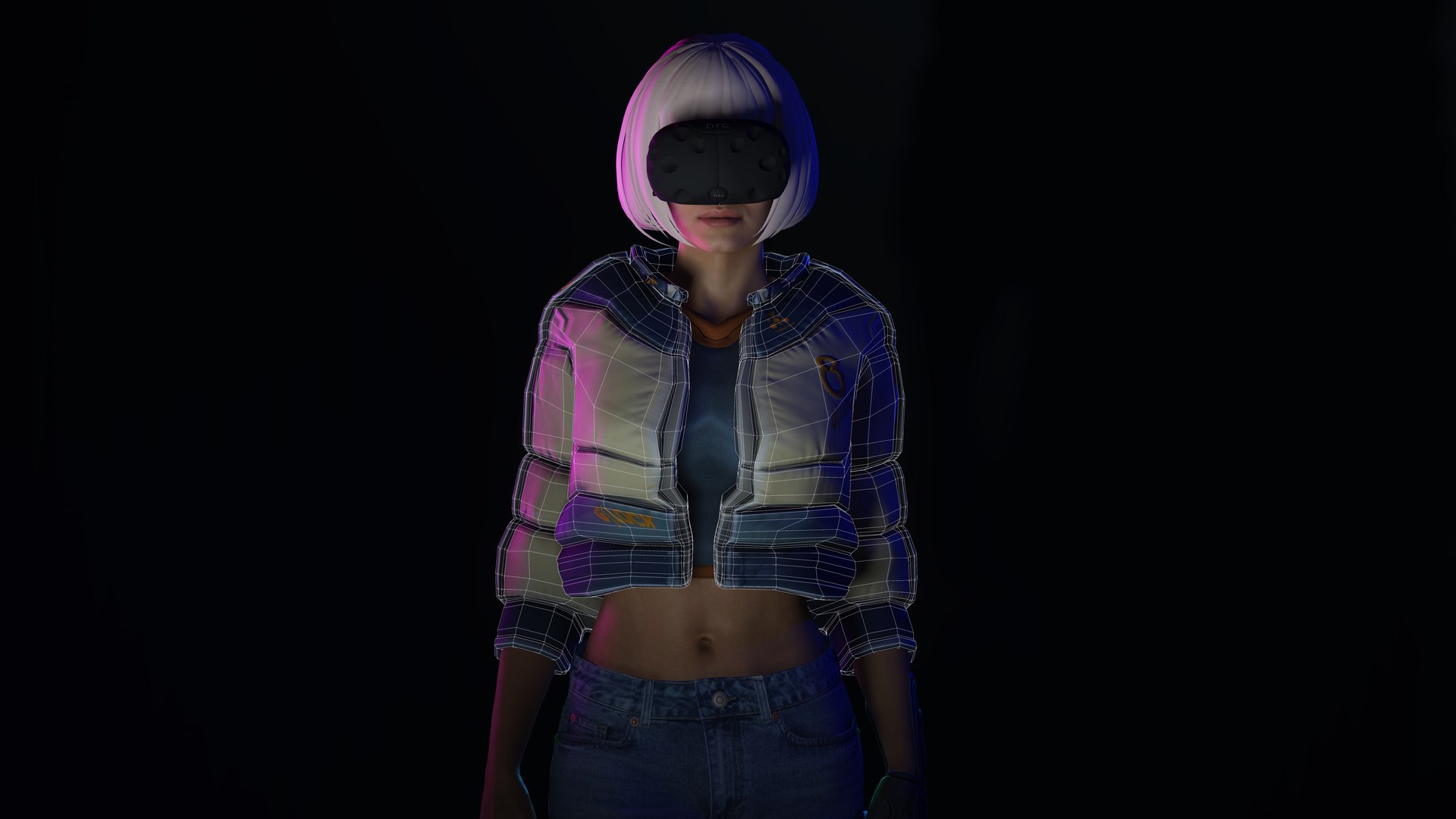 3D VR Girl - TurboSquid 2205184