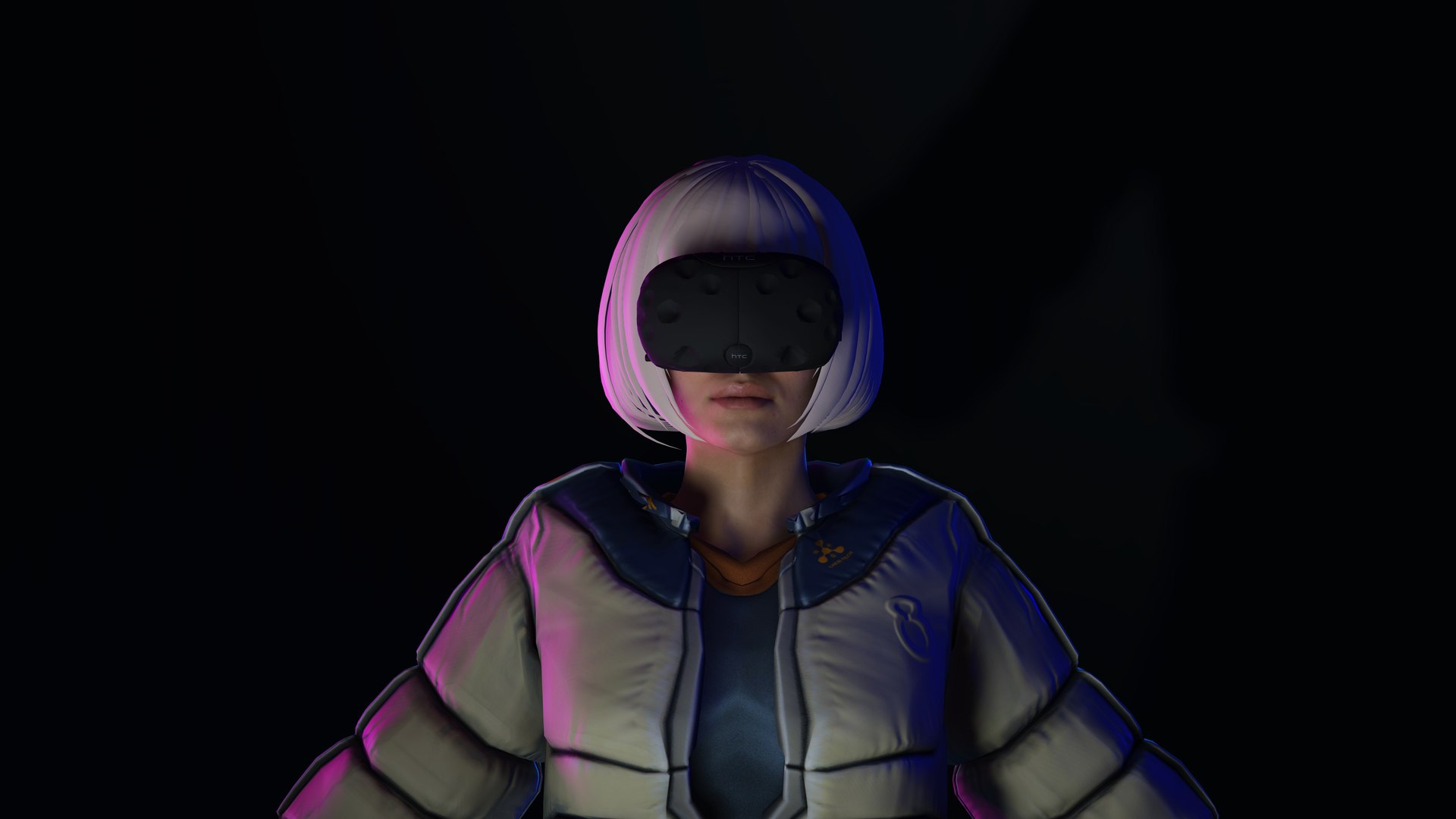 3D VR Girl - TurboSquid 2205184