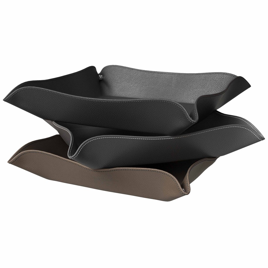 Katharine Pooley Mercutio Leather Vide Pouche 3D Model - TurboSquid 2253641