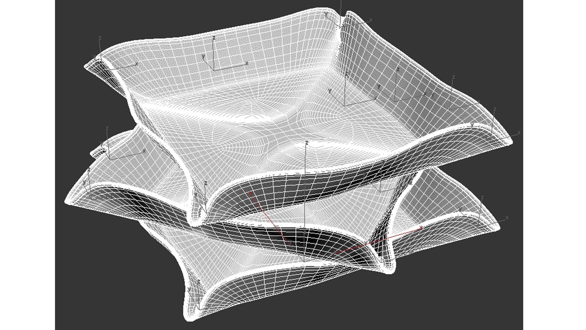 Katharine Pooley Mercutio Leather Vide Pouche 3D Model - TurboSquid 2253641