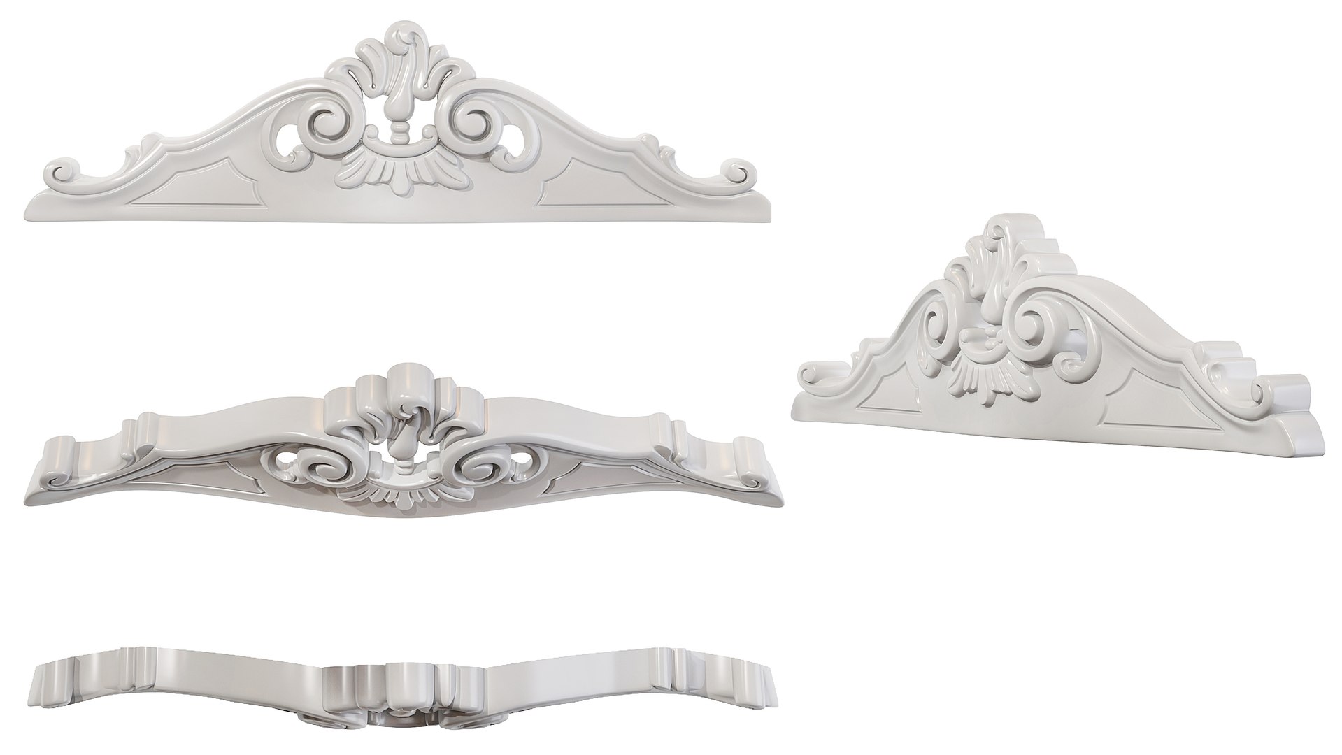 Classic Carved 163 Model - TurboSquid 1909670