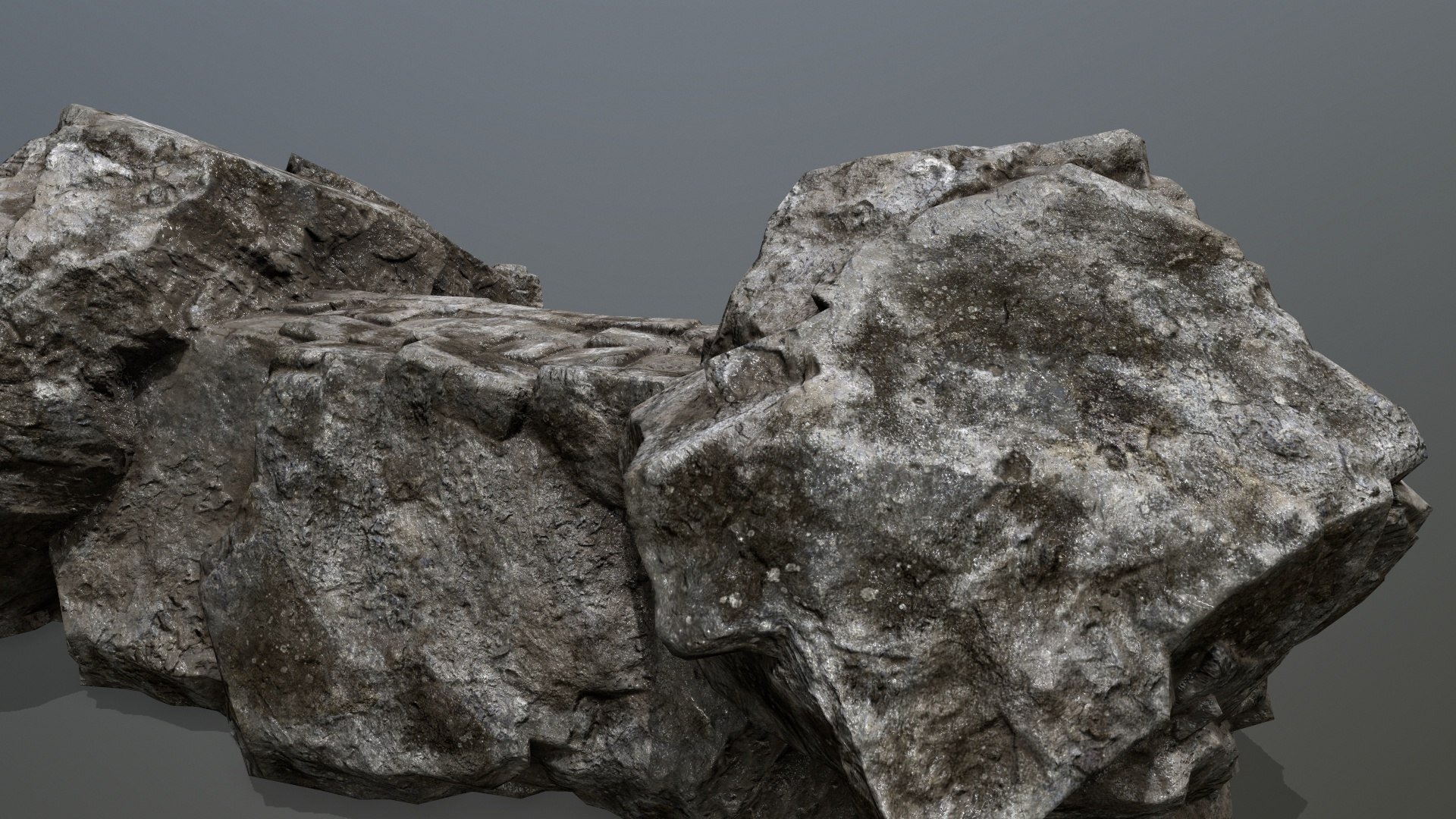 Rock Gate 3D - TurboSquid 2032506