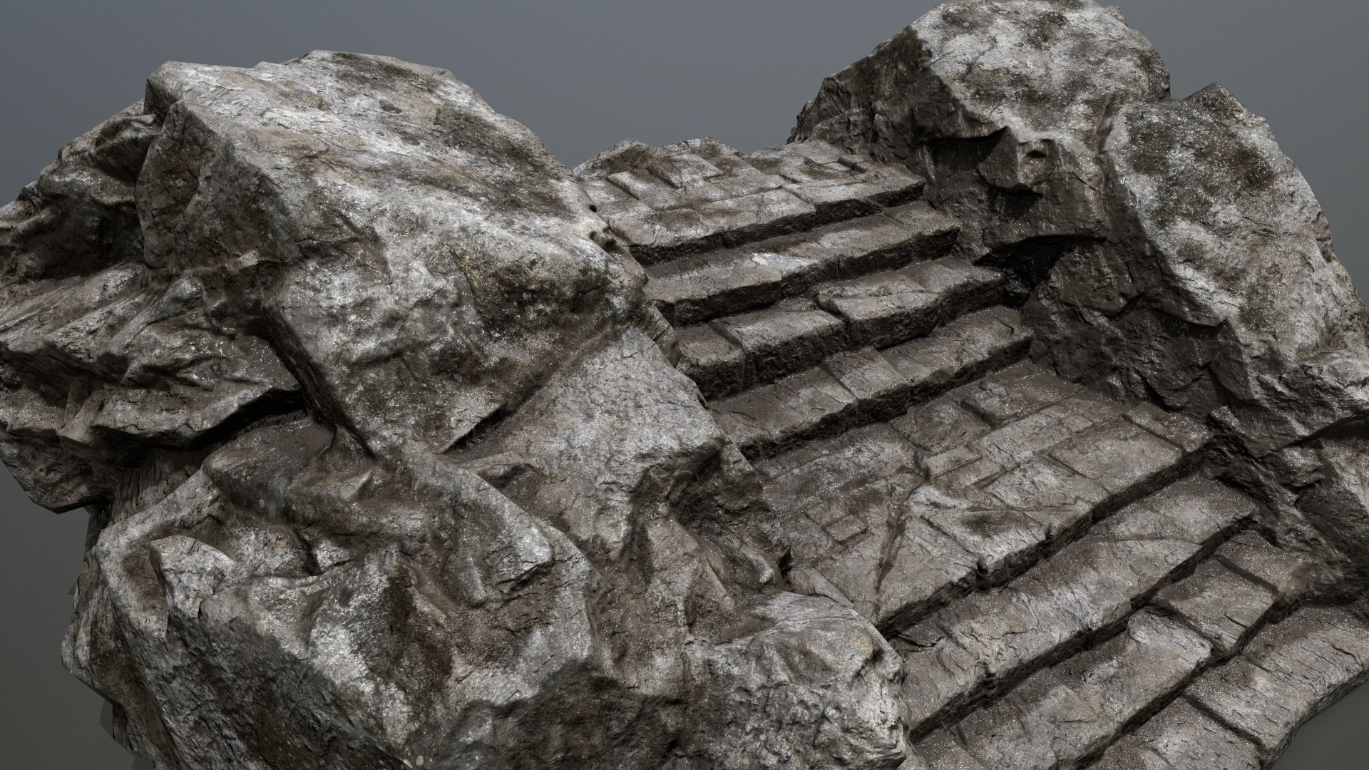 Rock Gate 3D - TurboSquid 2032506