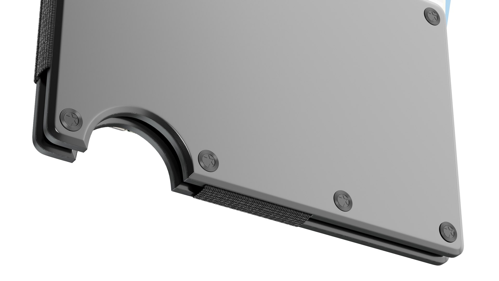 3D Minimalist Slim Wallet For Men The Ridge Black - TurboSquid 2003940