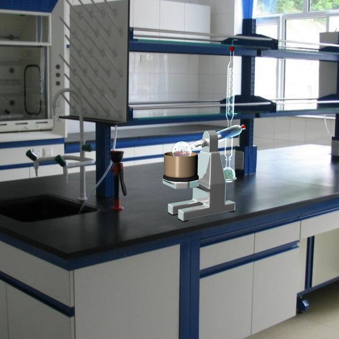 3d Model Rotavapor Lab
