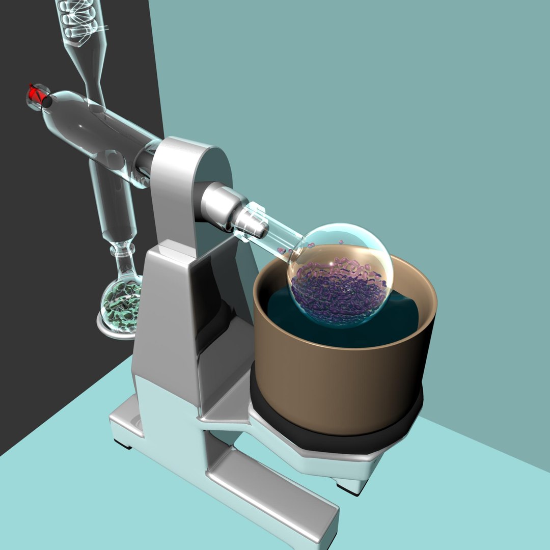 3d Model Rotavapor Lab