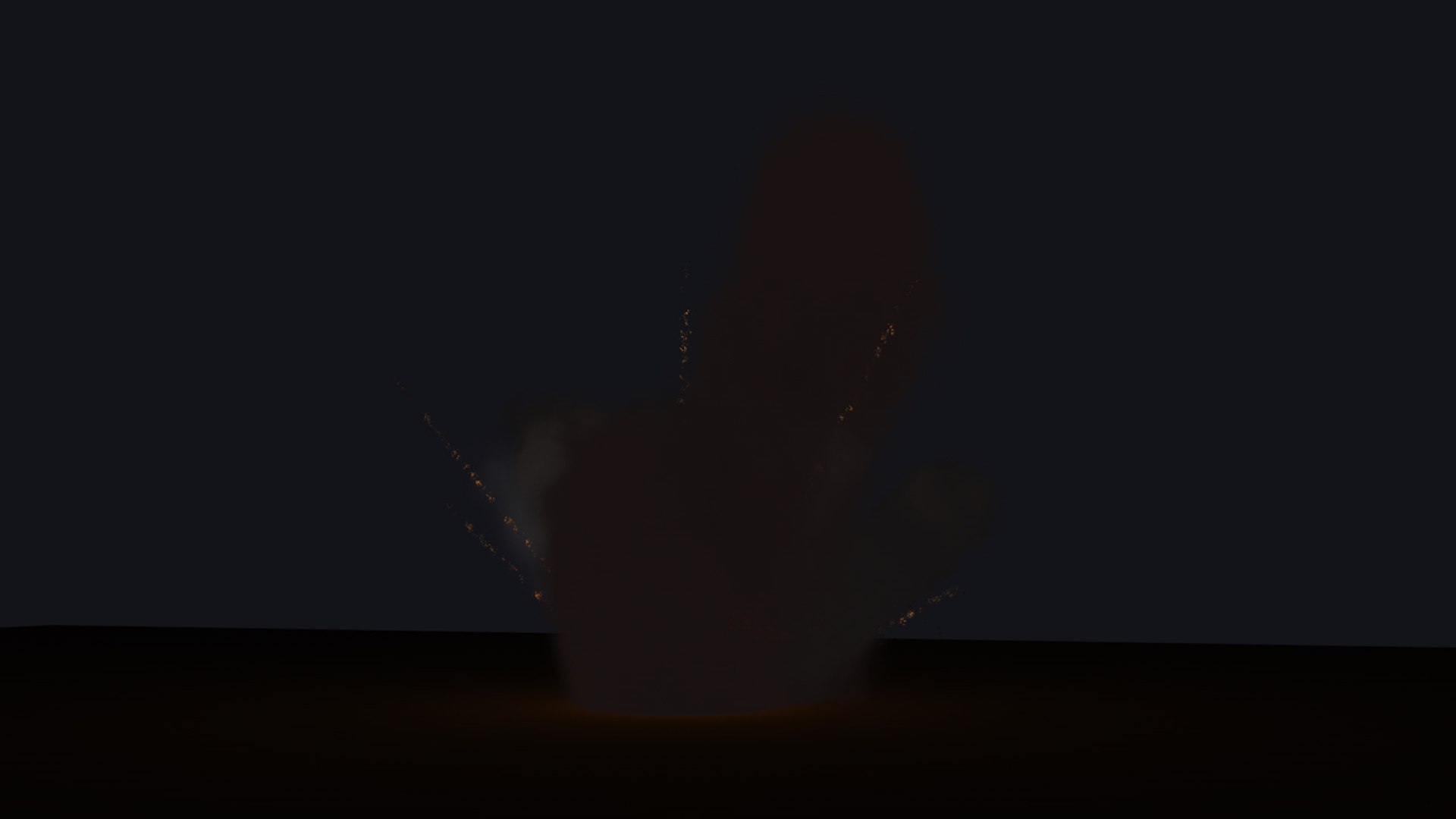 c4d11 explosion 3d model