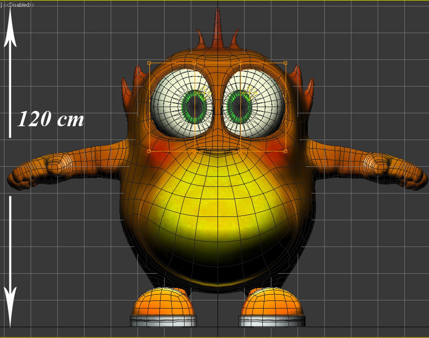 3d Toon Character Model