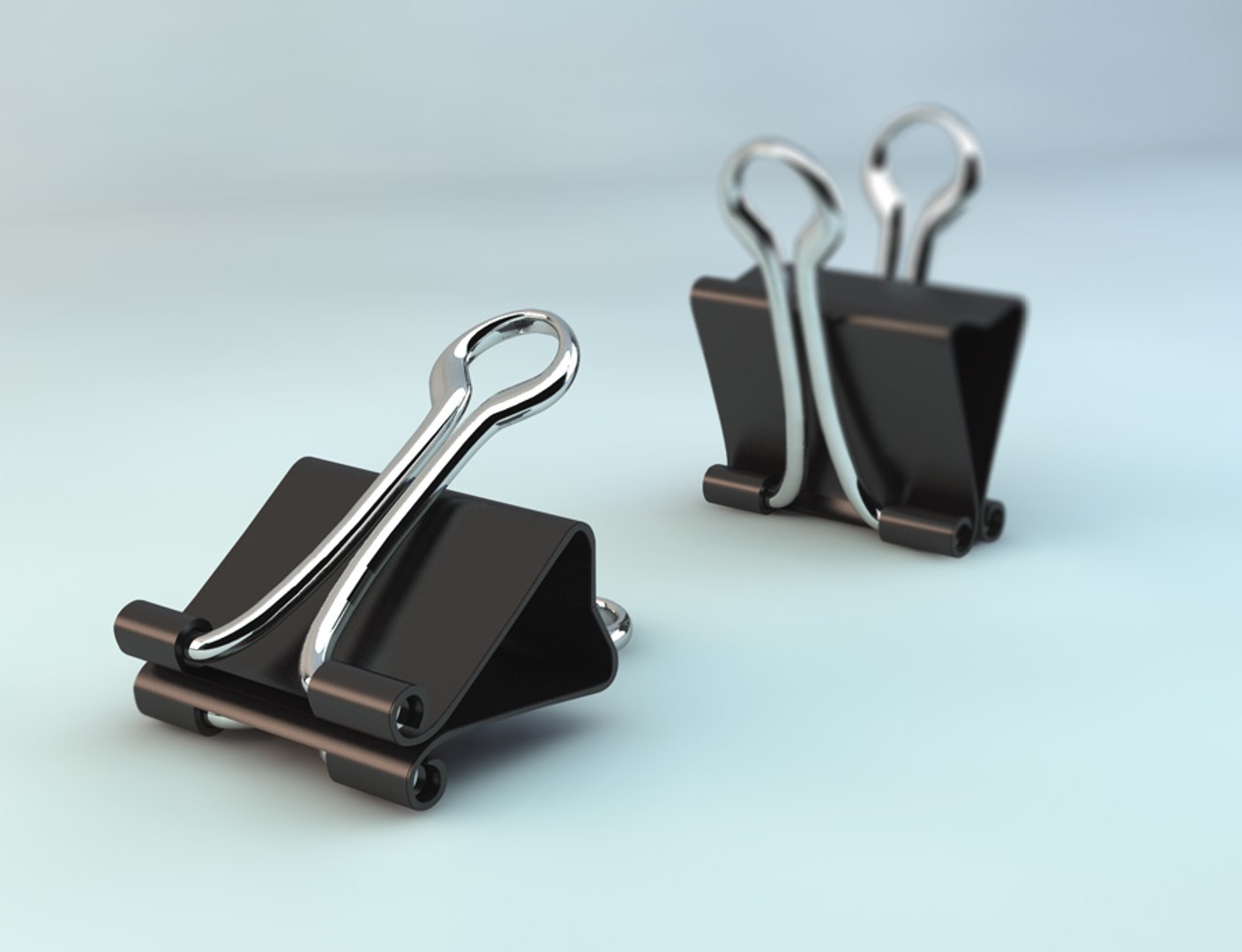 Paper Paperclip 3d 3ds