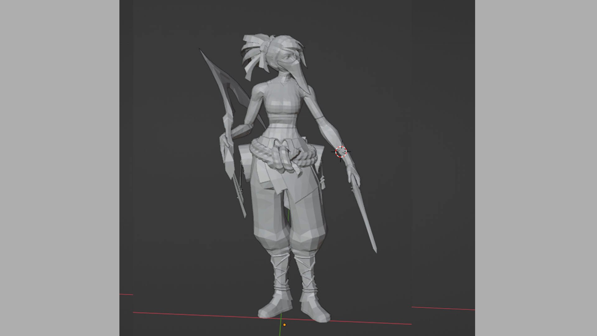 3D Akali Wild Rift Pose - TurboSquid 1957313