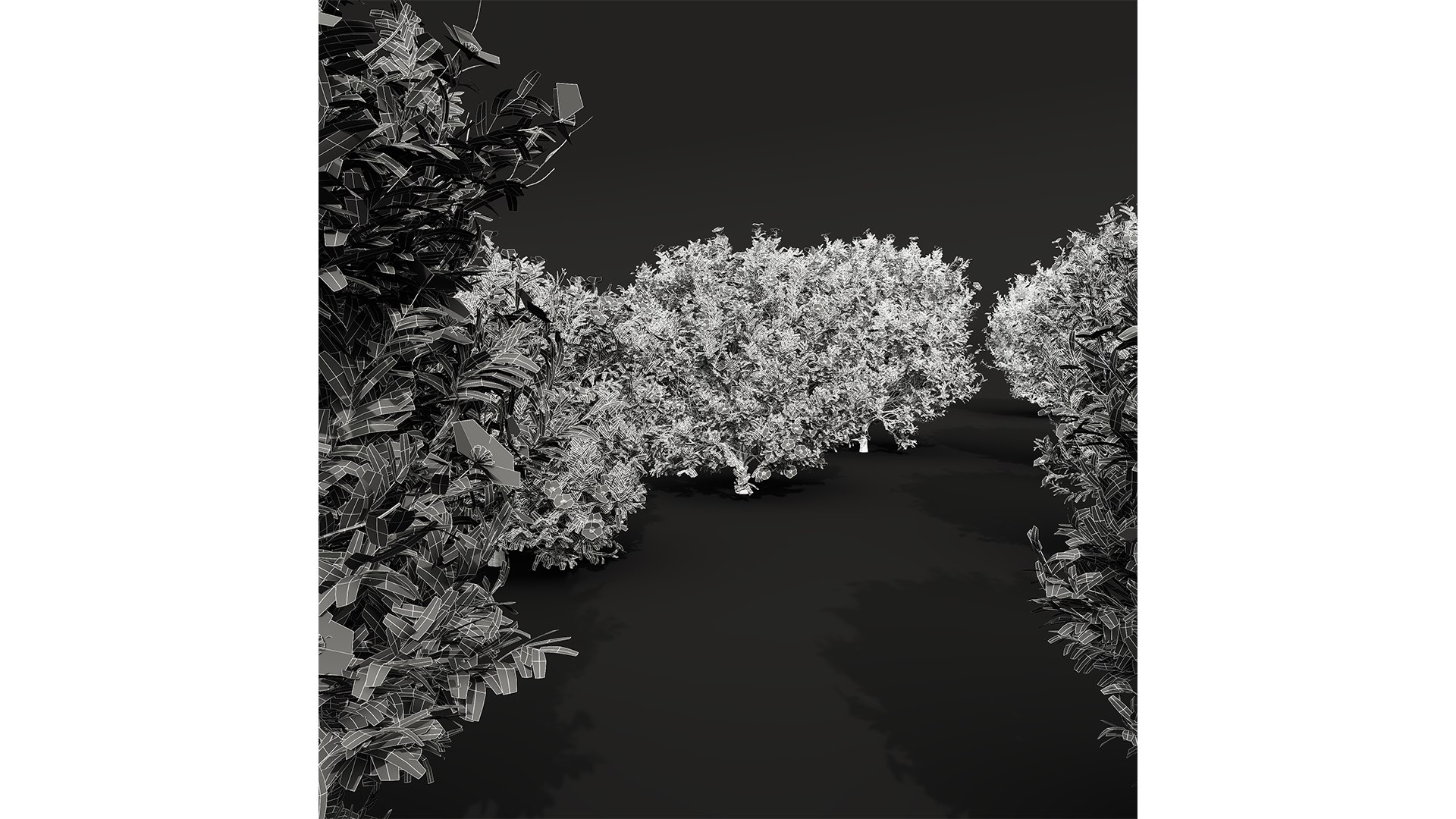 3D 6 Different SETS Of Bush Set Vol 21 Model - TurboSquid 2185823