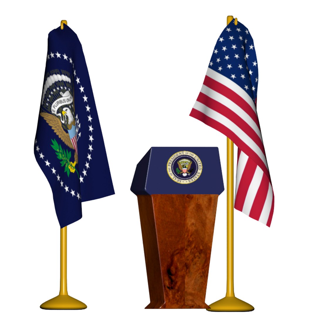 3d model set presidential