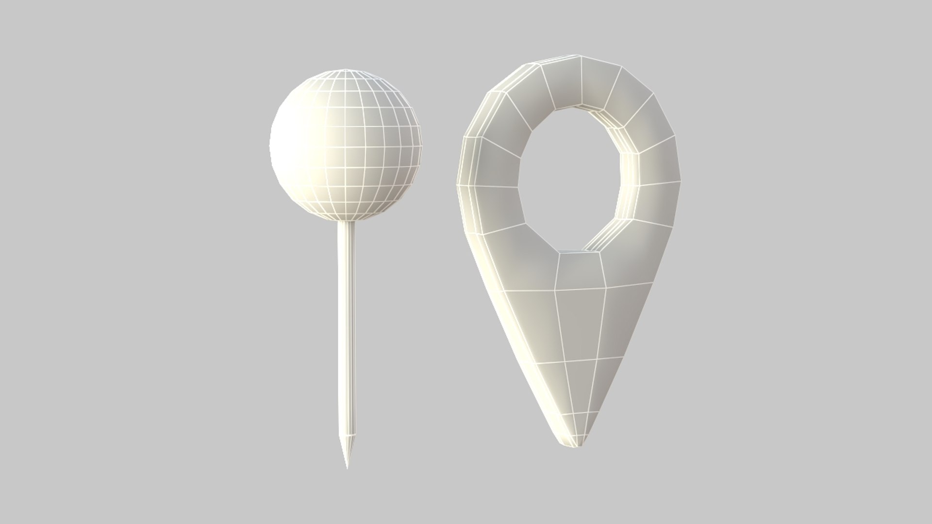 Navigation Symbols 01 3D Model - TurboSquid 2379558