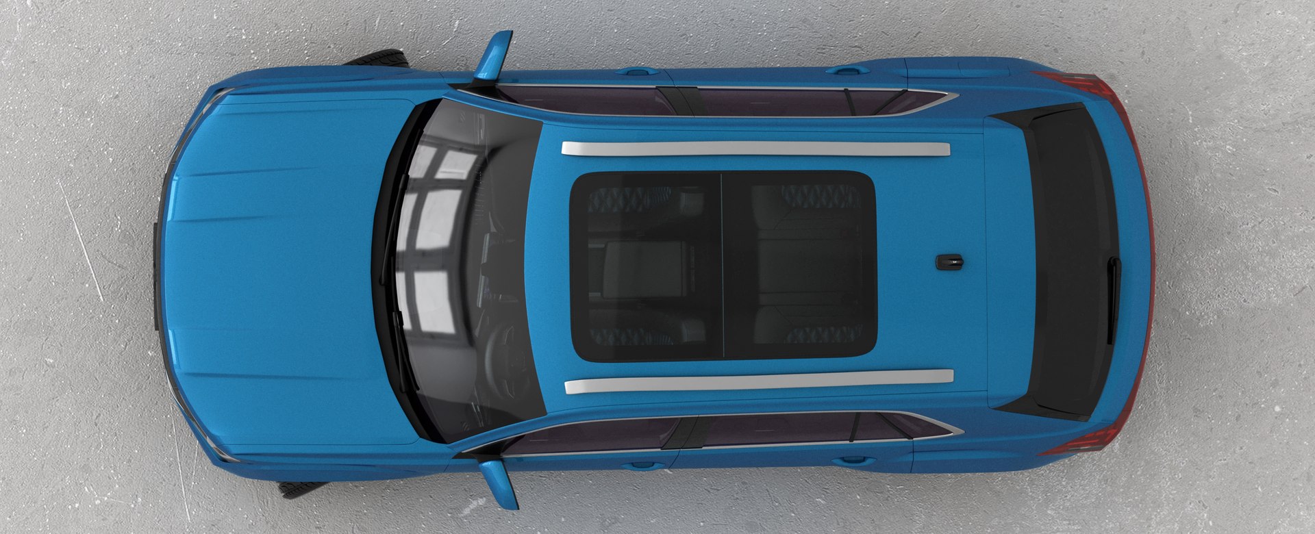 3D VW Atlas Cross Sport 2024 With Interior Model - TurboSquid 2147002