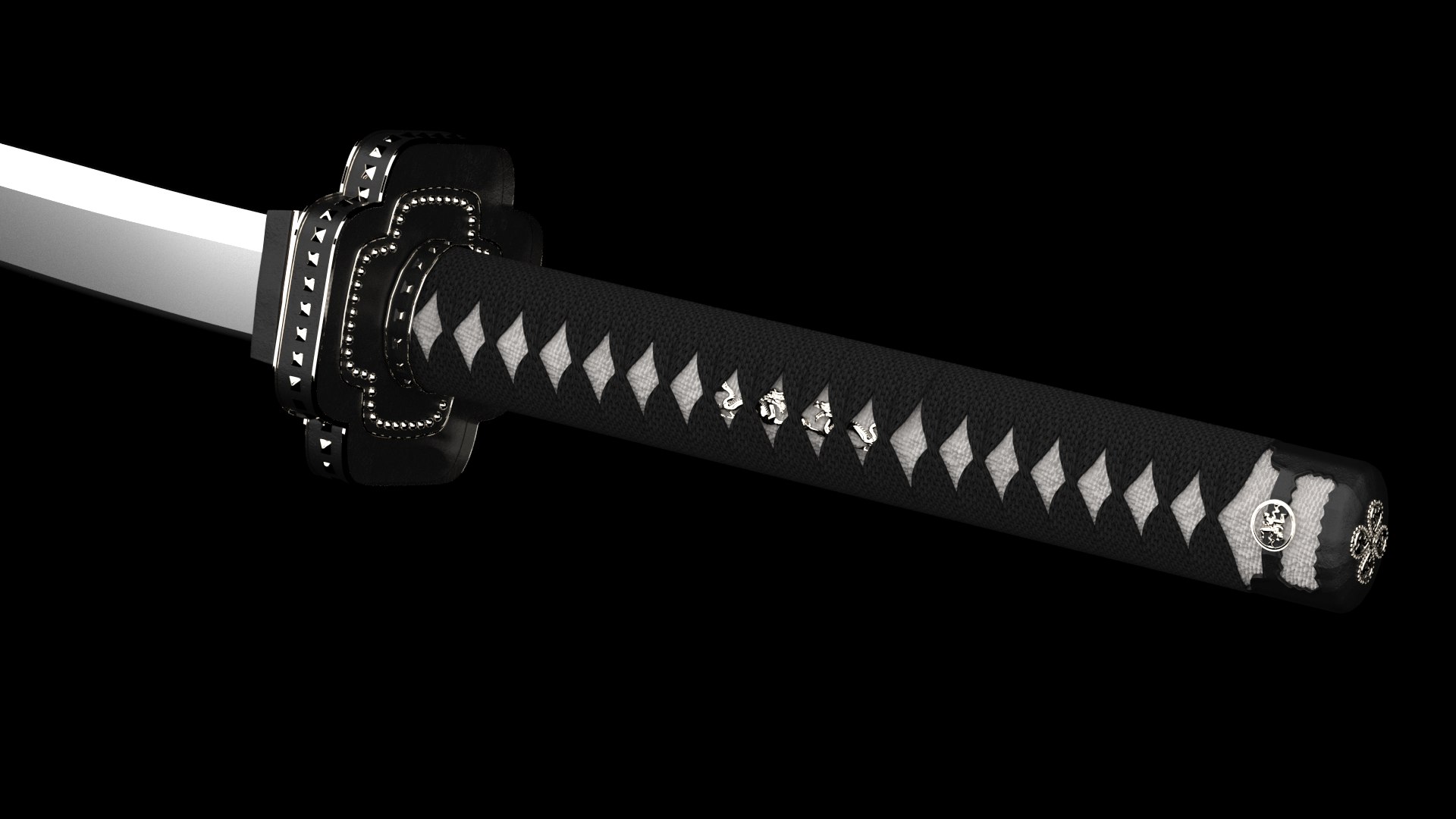 Katana sword model - TurboSquid 1309397