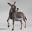 Maya Rigged Donkey