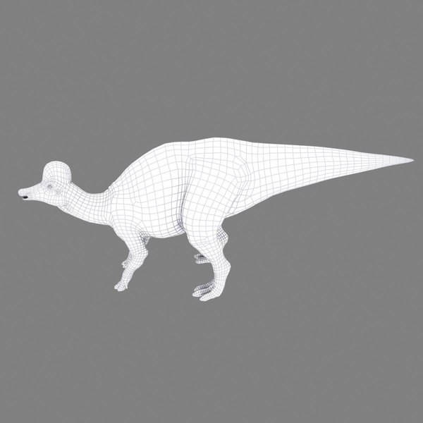3d hadrosaurus