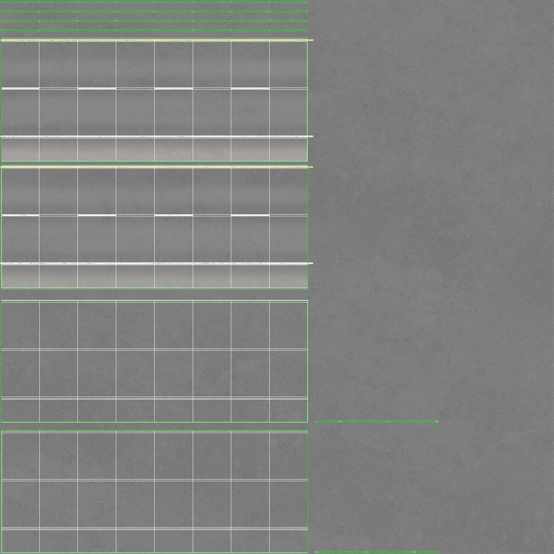 3d model 2 lane raised highway