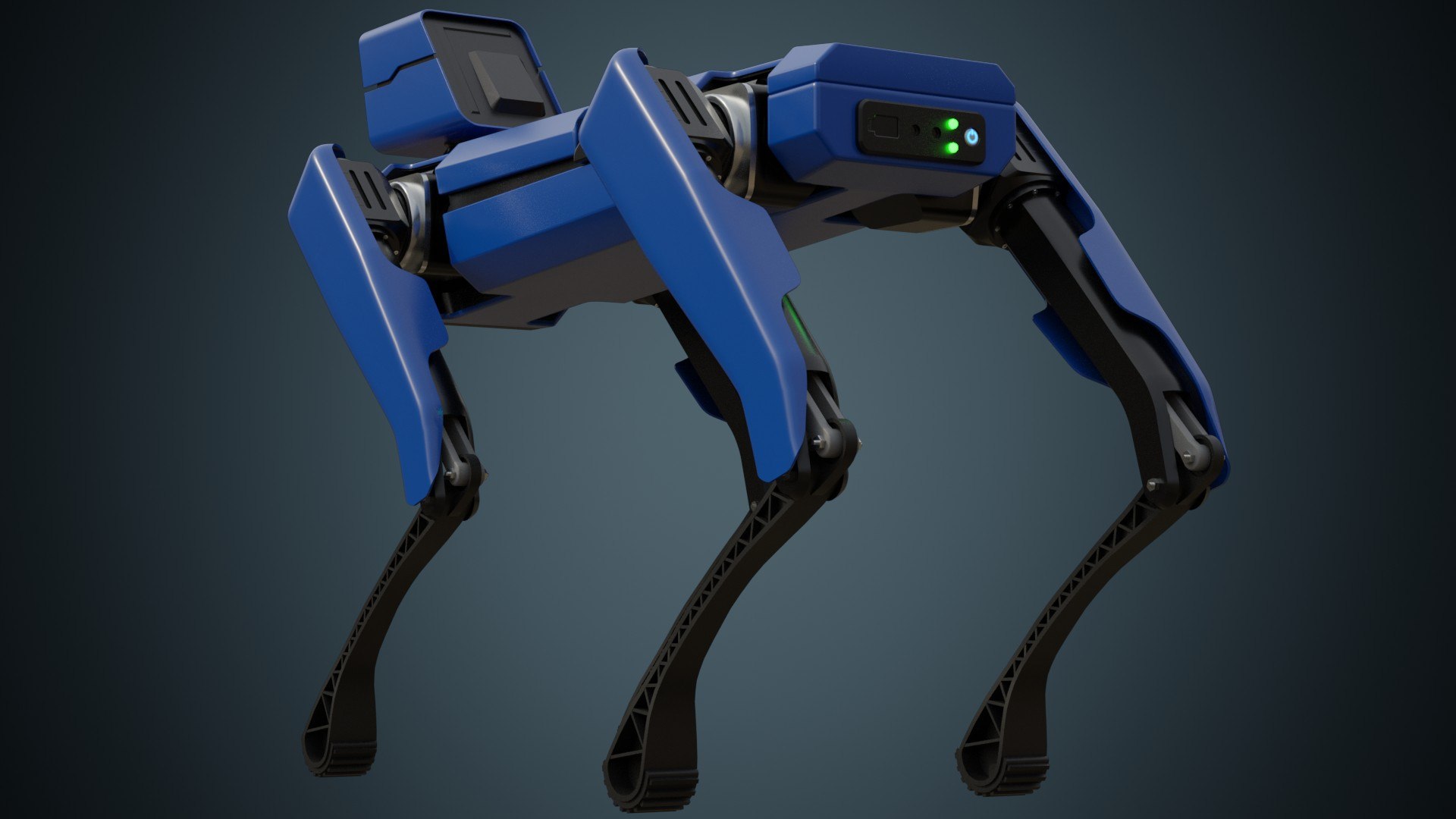 Robot Dog 1A 3D - TurboSquid 2189191