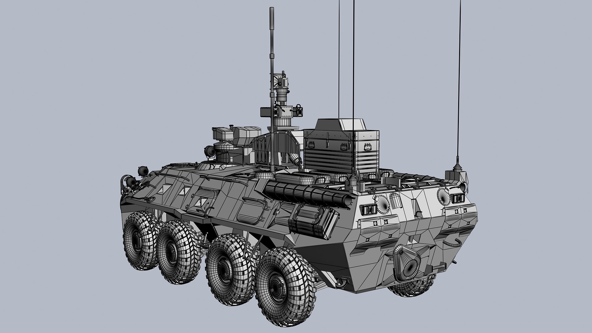 BPDM Typhoon-M Model - TurboSquid 1968984