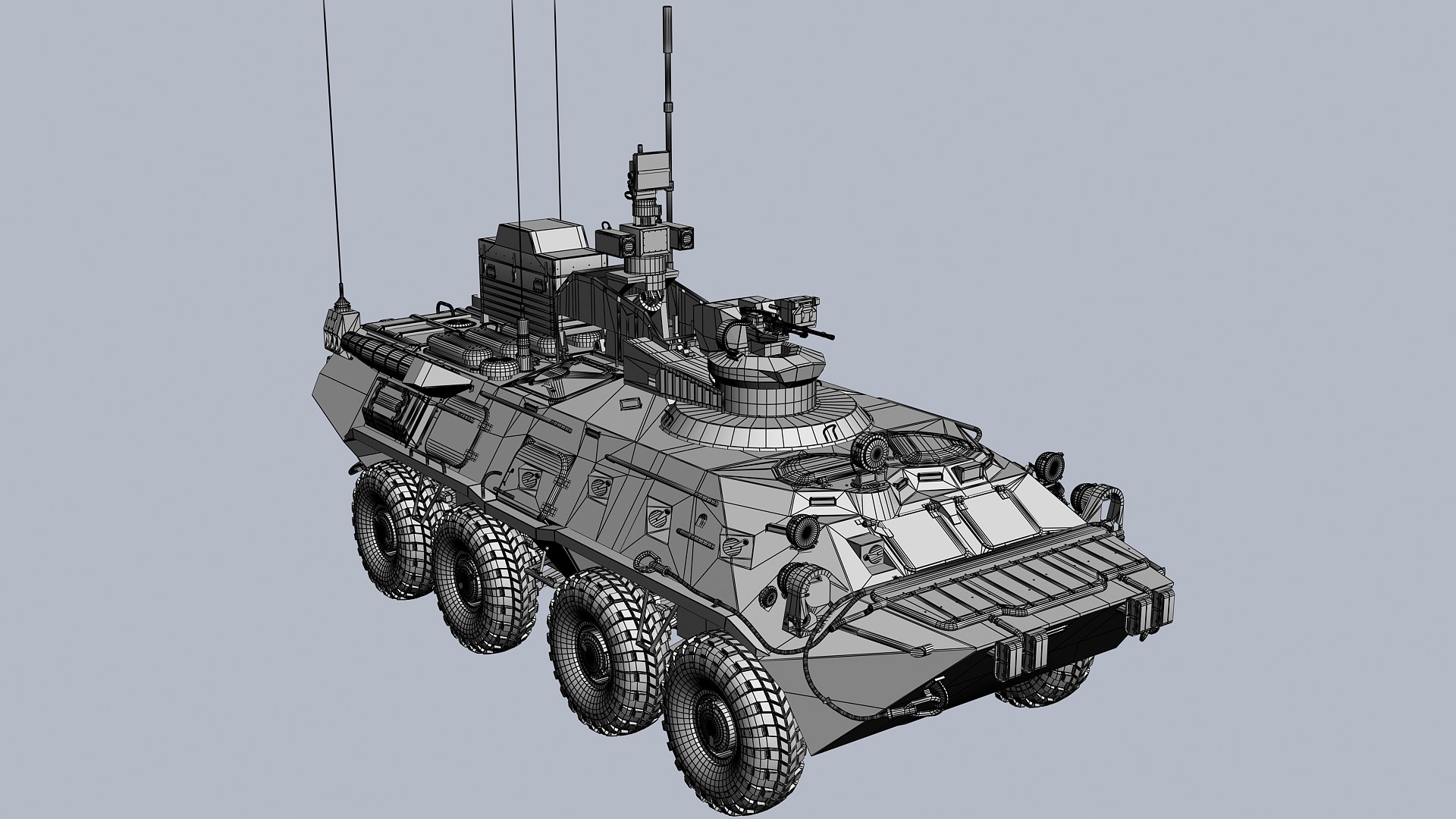 BPDM Typhoon-M Model - TurboSquid 1968984