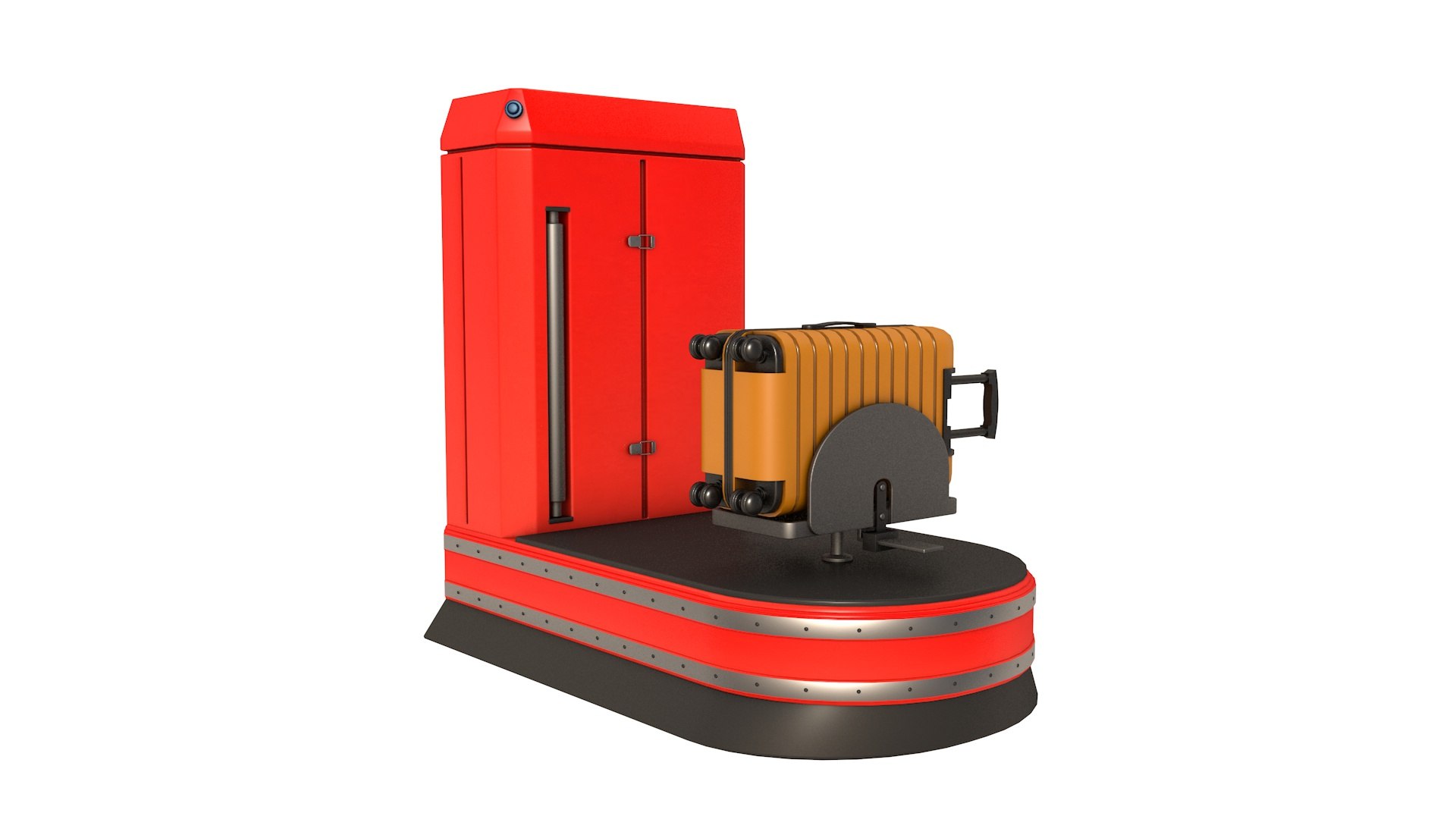 Airport Suitcase Wrapping 3D - TurboSquid 2359168