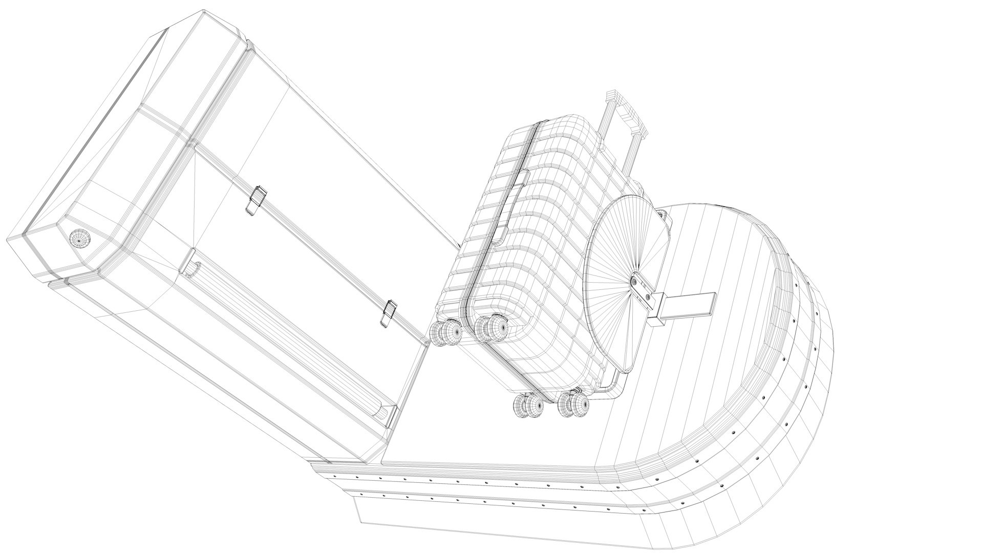 Airport Suitcase Wrapping 3D - TurboSquid 2359168