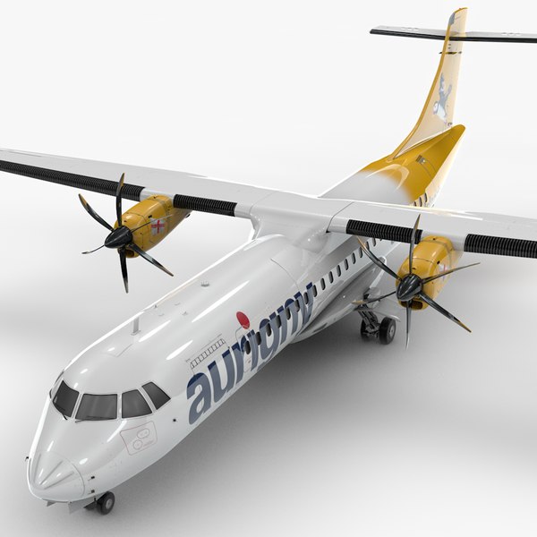 3D model ATR 72 AURIGNY L1763 - TurboSquid 1941836