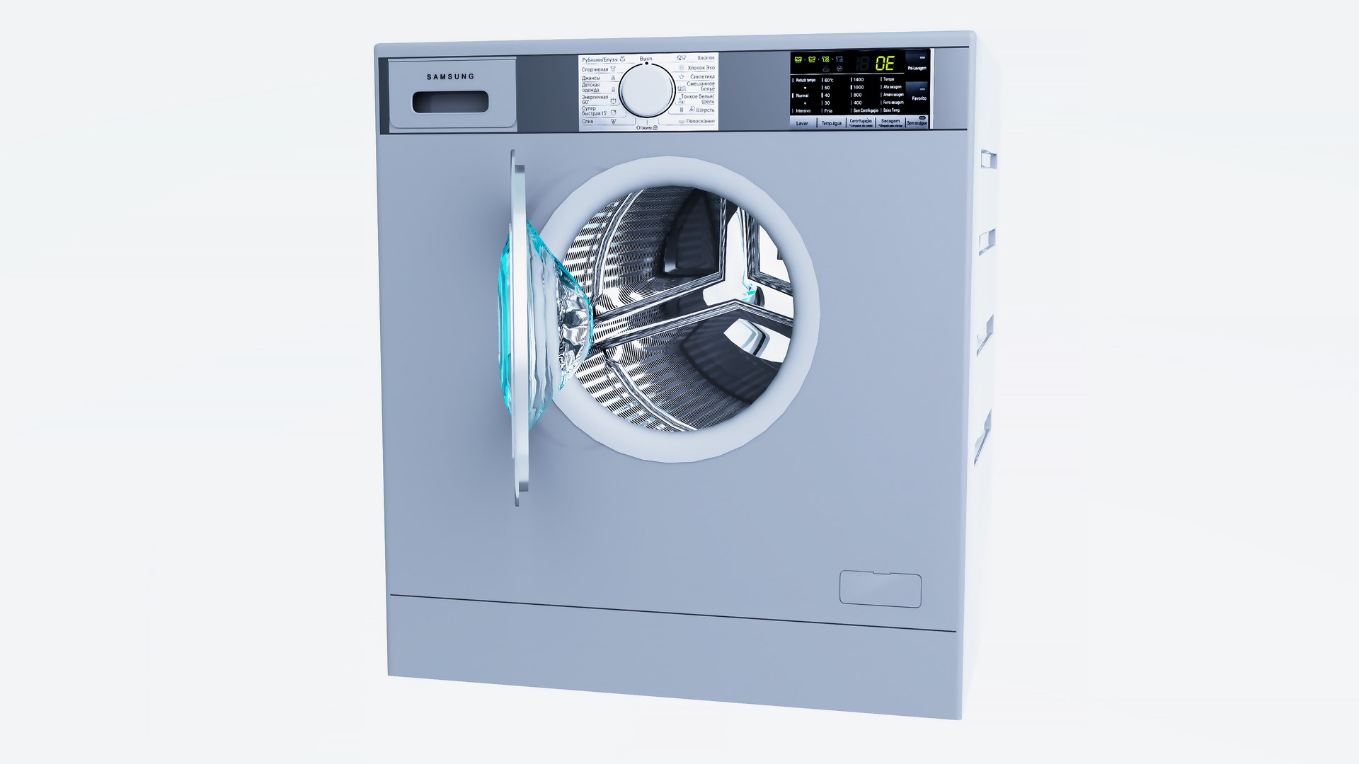 Washing Machine 3D Model - TurboSquid 2038597