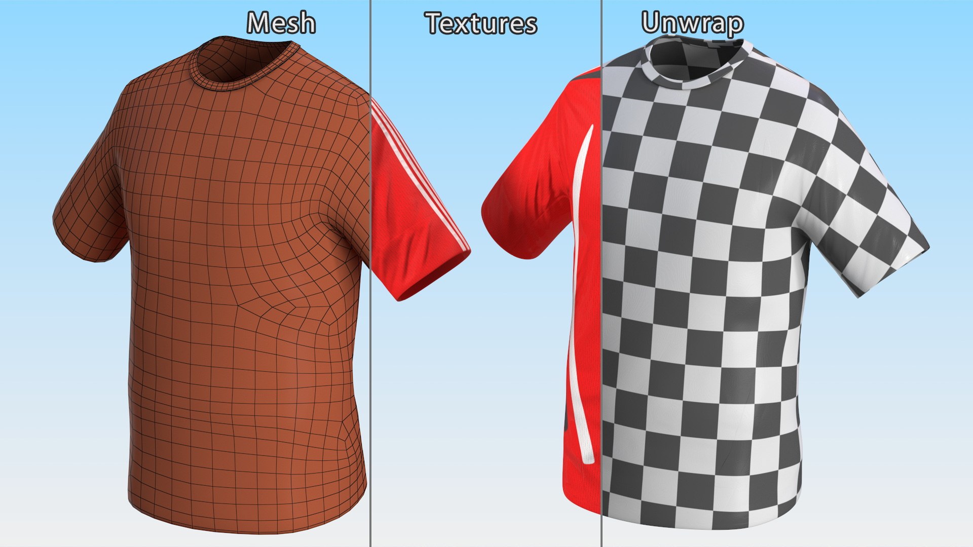 Soccer Jersey Sportswear Model - TurboSquid 2187568
