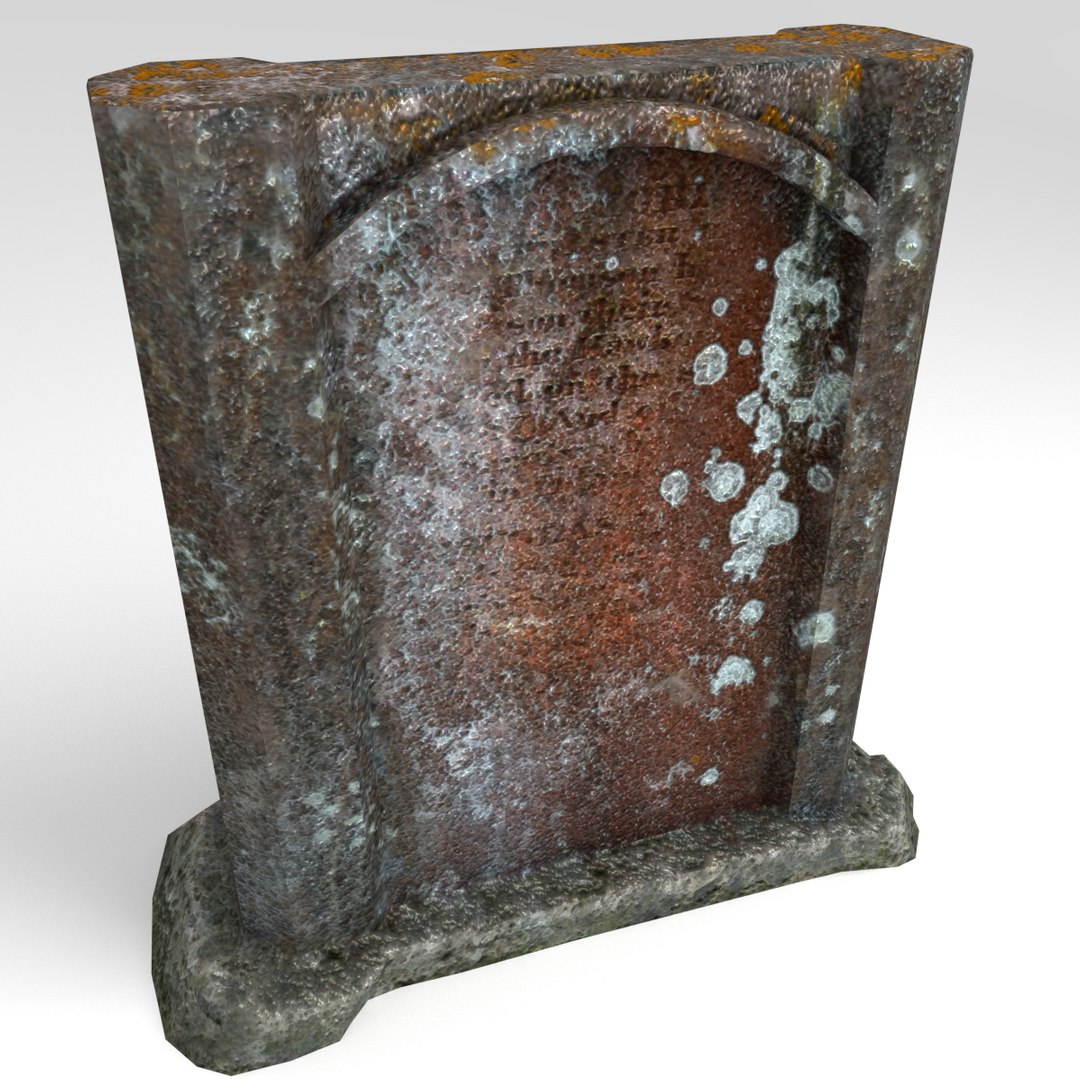 headstone 3d model