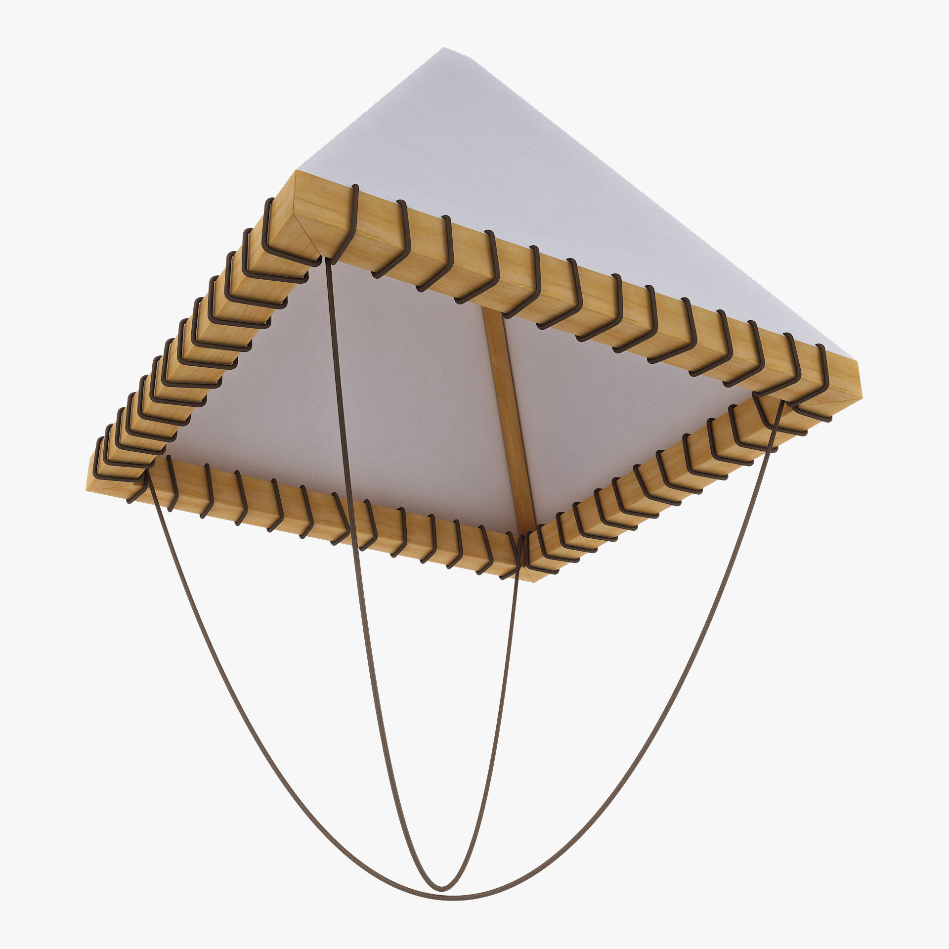 modelo 3d Paracaídas de Leonardo Da Vinci v 1 - TurboSquid 1996136