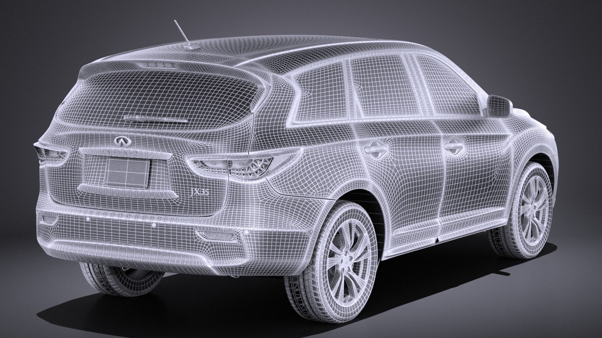 Infiniti Jx 3d Model