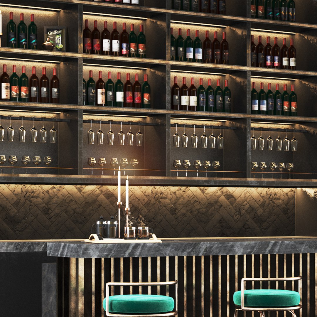 3D Cafe Bar 03 Restaurant - TurboSquid 2116624