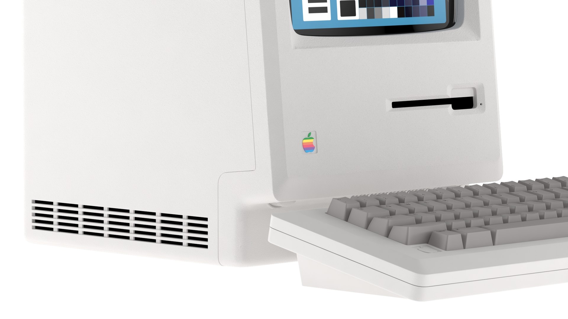 Apple Macintosh 128K 3D Model - TurboSquid 2292156