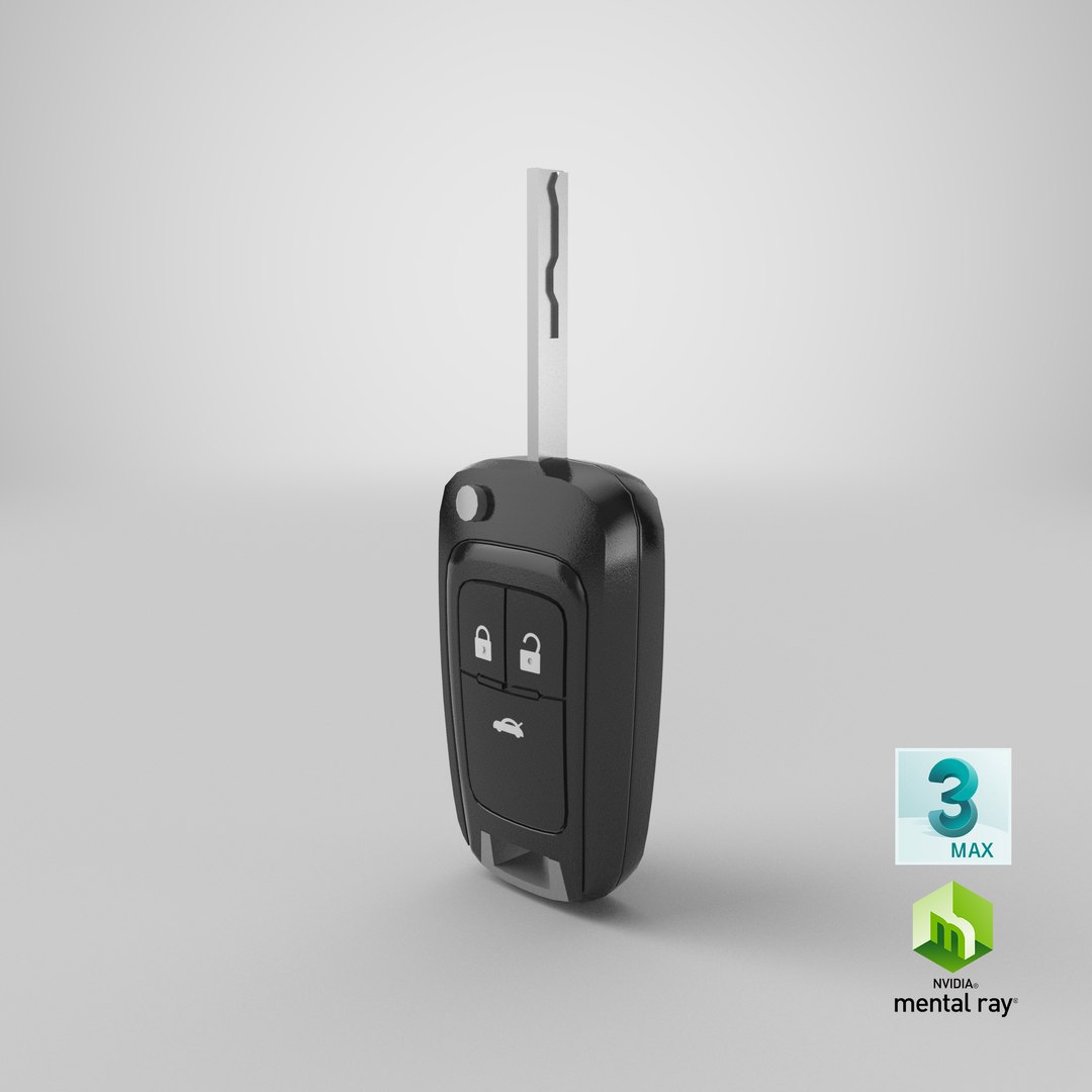 car key 3d max