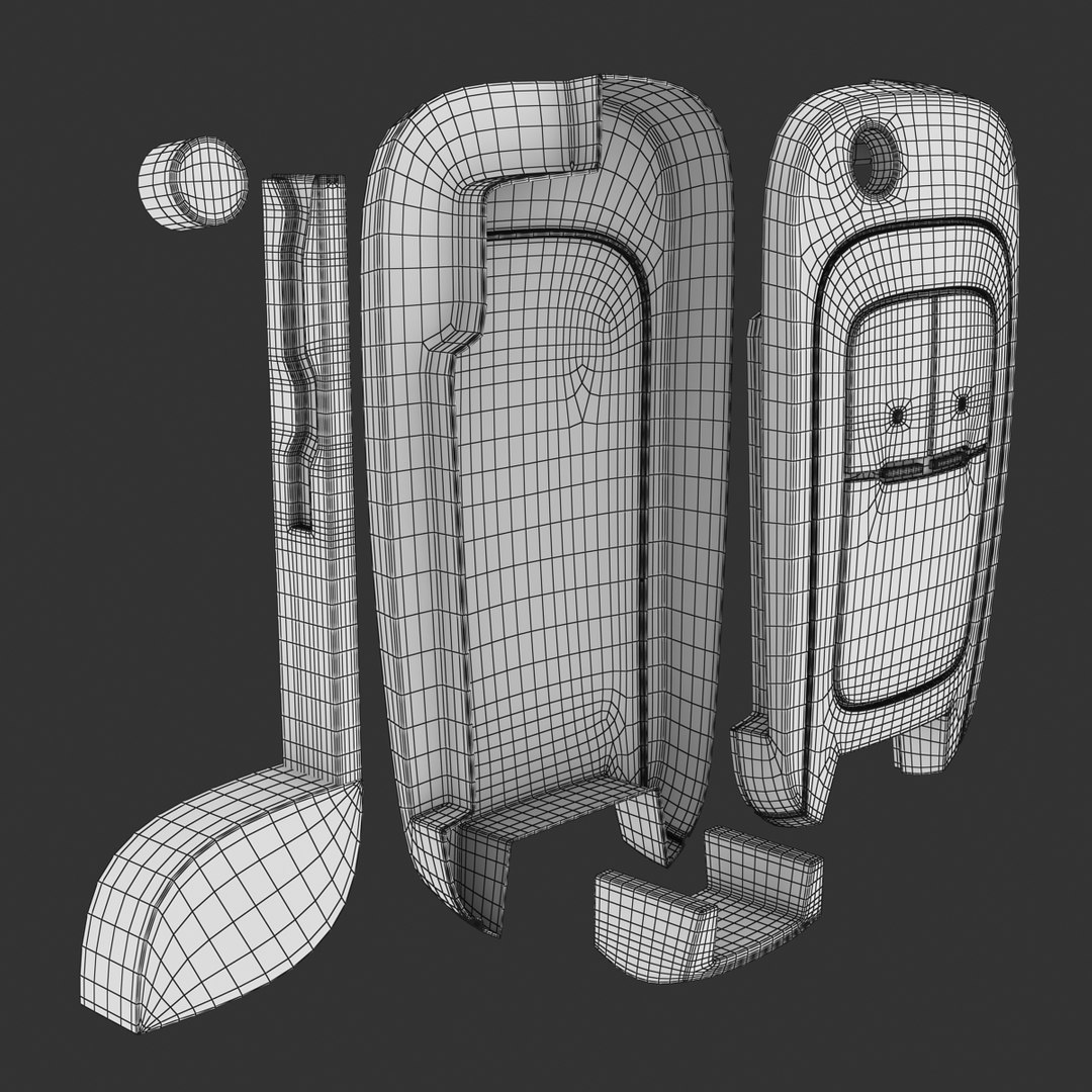 car key 3d max
